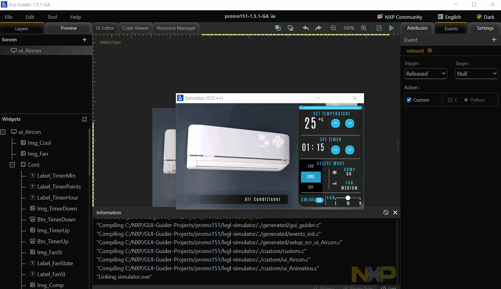 GUI Guider 1.5.1 is out now! - Announcements - LVGL Forum
