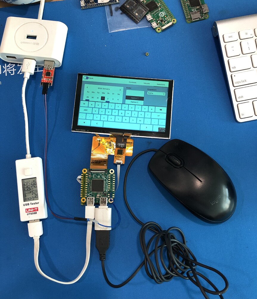 Lvgl7 On Risc V With Linux Mangopi Mq My Projects Lvgl Forum