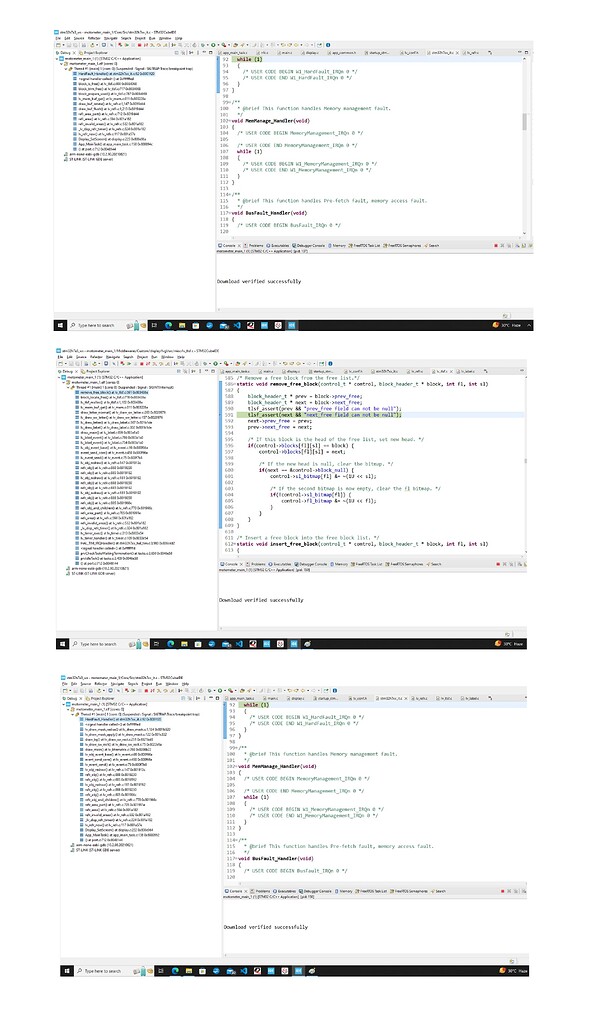 Hard Fault while using lv_refr_now() - General discussion - LVGL Forum