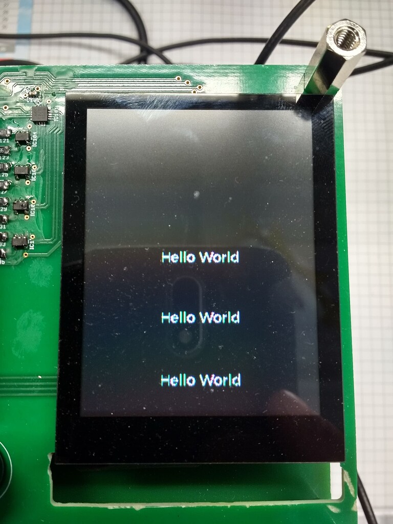 Draw buffers display duplicates / Porting to TI RM48 Controller ...