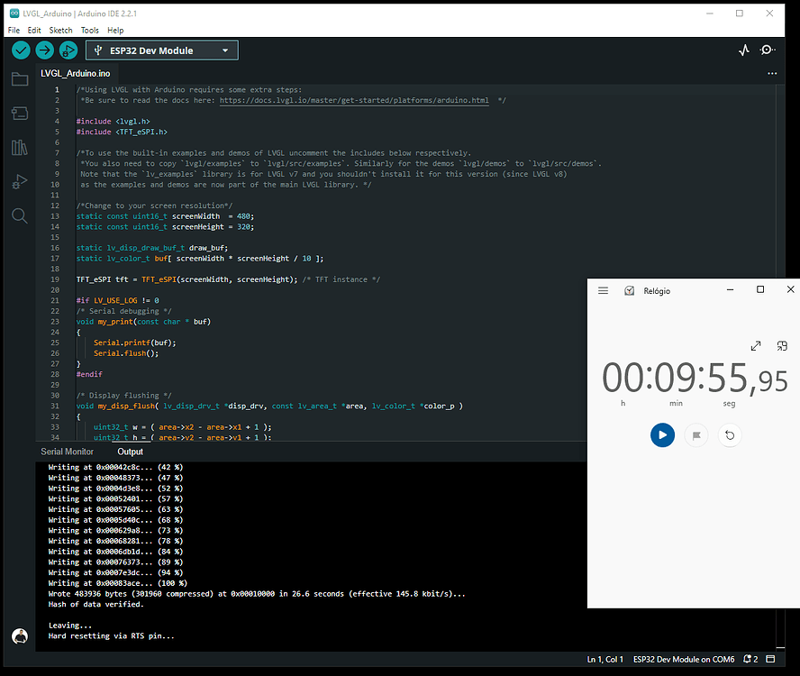 Long compilation time - General discussion - LVGL Forum