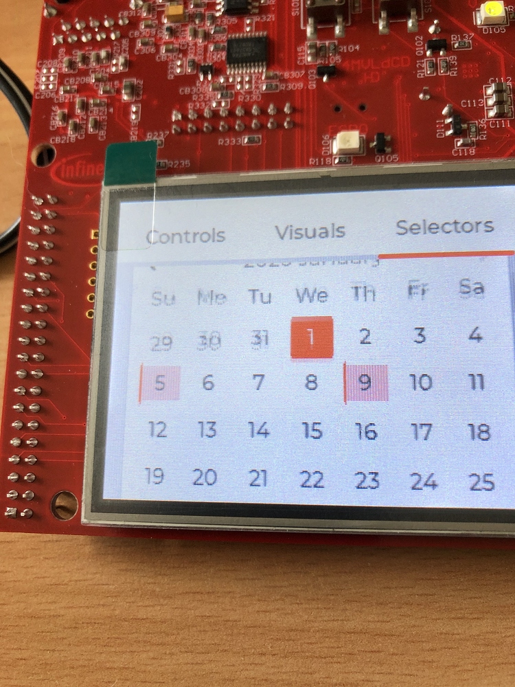 LVGL Porting for Aurix TFT Board - My projects - LVGL Forum