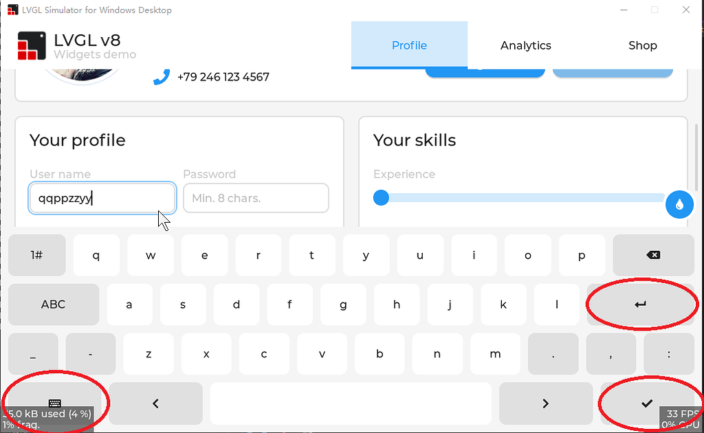 Problem about the TextArea focus - My projects - LVGL Forum