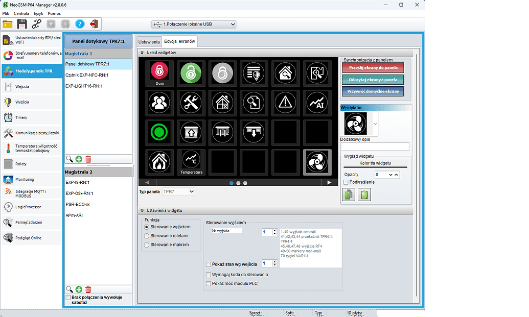 Panel for security and home automation control - My projects - LVGL Forum