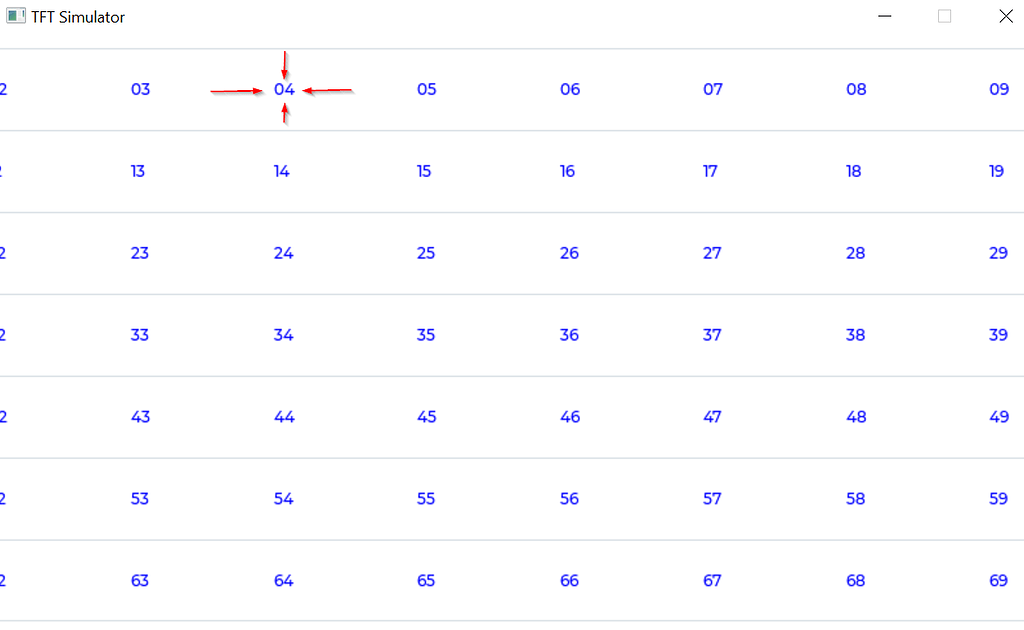 Remove Space Between Table Cells How to LVGL Forum