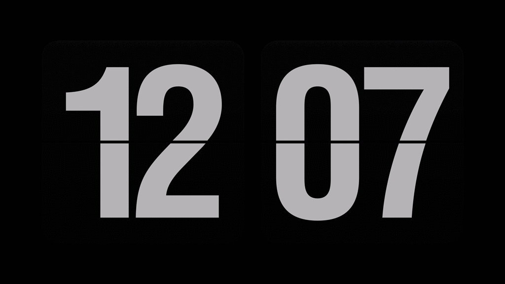 How to realize digital page turning clock - How-to - LVGL Forum