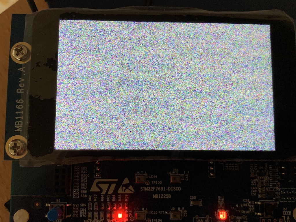 Lv_port_stm32f769_disco : TFT_NO_TEARING gives a garbage screen when ... Lv_port_stm32f769_disco : TFT_NO_TEARING gives a garbage screen when ...