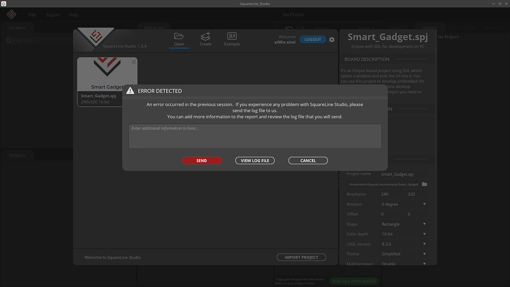 Export File Failed No Authorization General Discussion Lvgl Forum