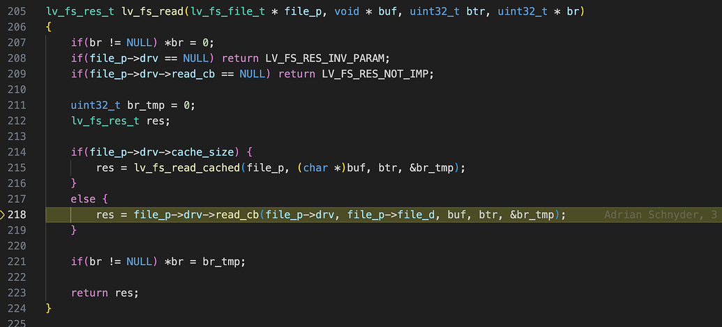 LittleFS example for loading a binary file from the converter into an ...