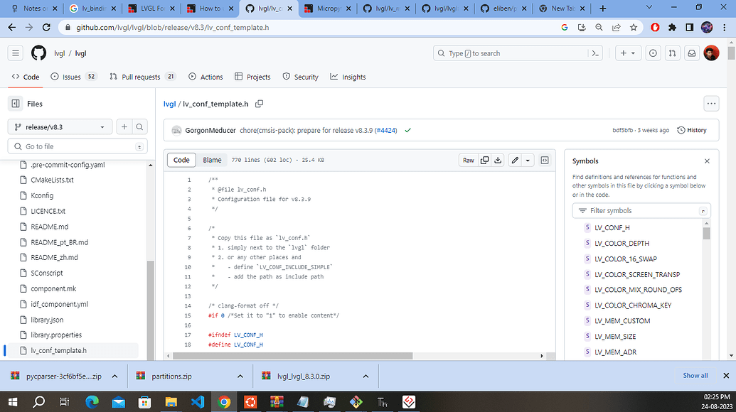 How to upgrade or downgrade lvgl version in micropython - Micropython - LVGL Forum