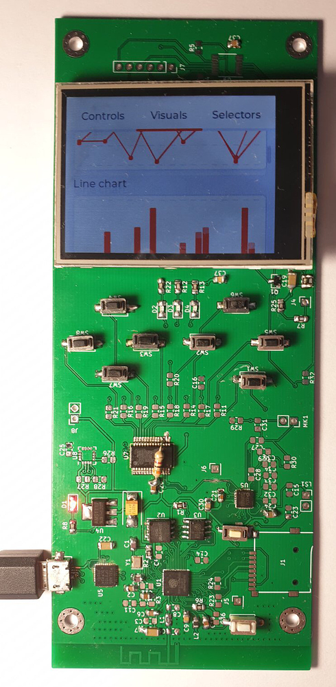ESP32 DoomBoy Custom board with ILI9341 - My projects - LVGL Forum