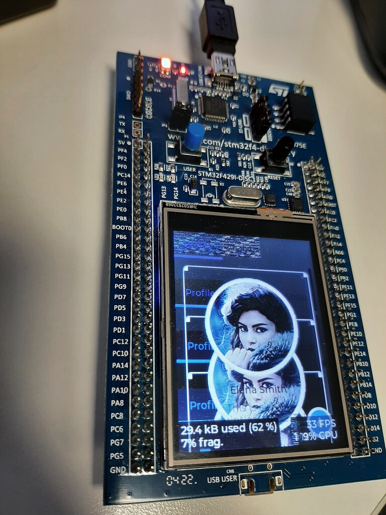 STM32F429-DISC1 issue - How-to - LVGL Forum