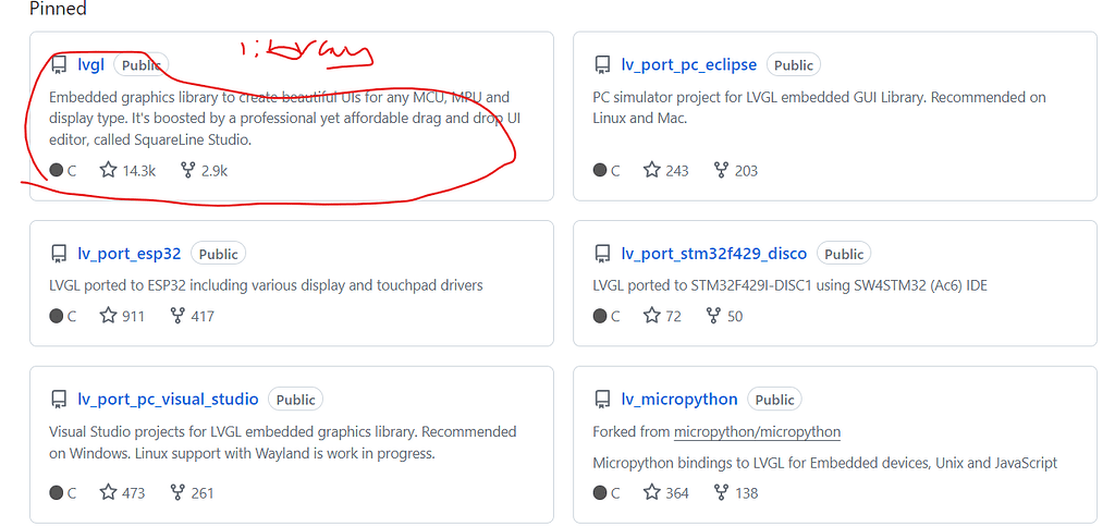 Porting Lvgl To The Platform Io Esp Idf Framework Get Started Lvgl Forum