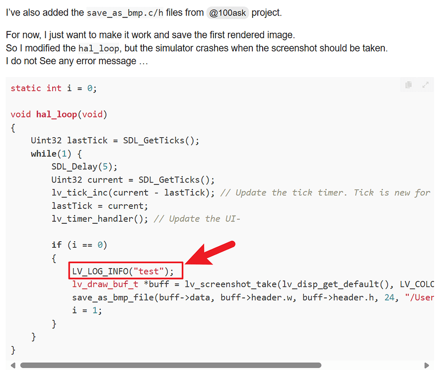 LVGL screenshot - My projects - LVGL Forum