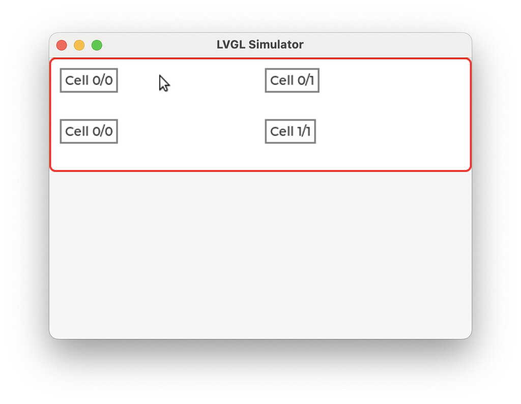 Grid layout style grid_column_align seems to have no effect - How-to - LVGL Forum