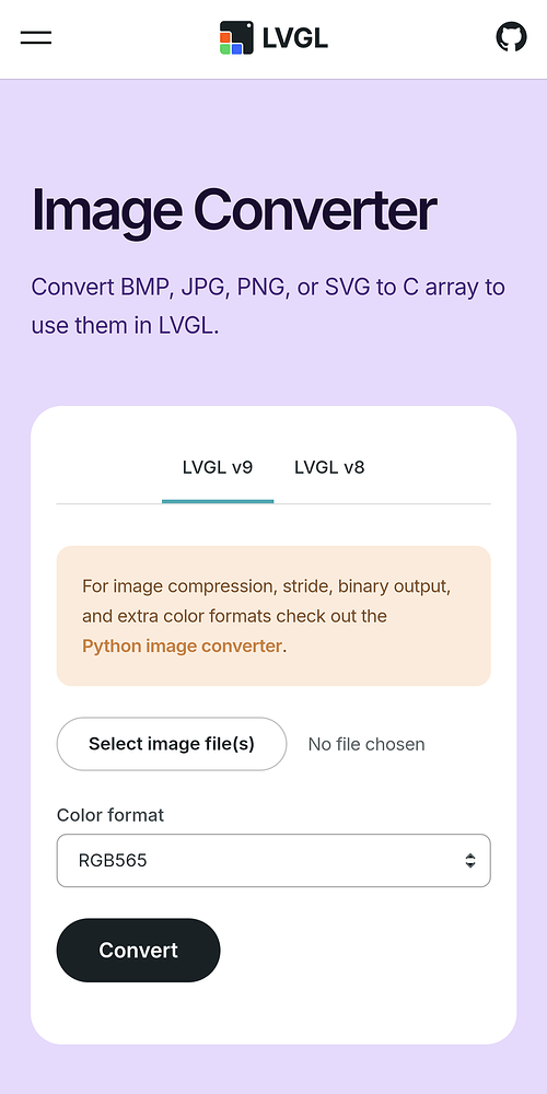 Can't Get Converted Image to Display - How-to - LVGL Forum