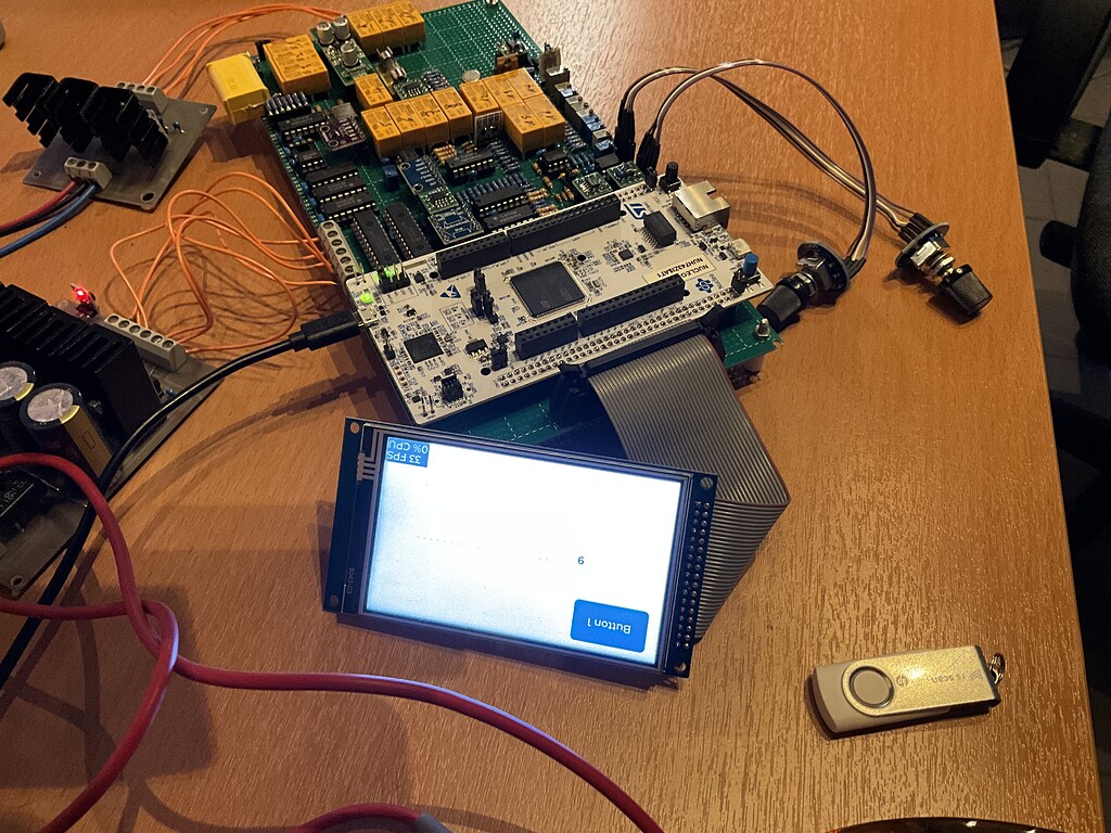 Corrupted display stm32h743 when trying to optimize performance - How-to - LVGL Forum