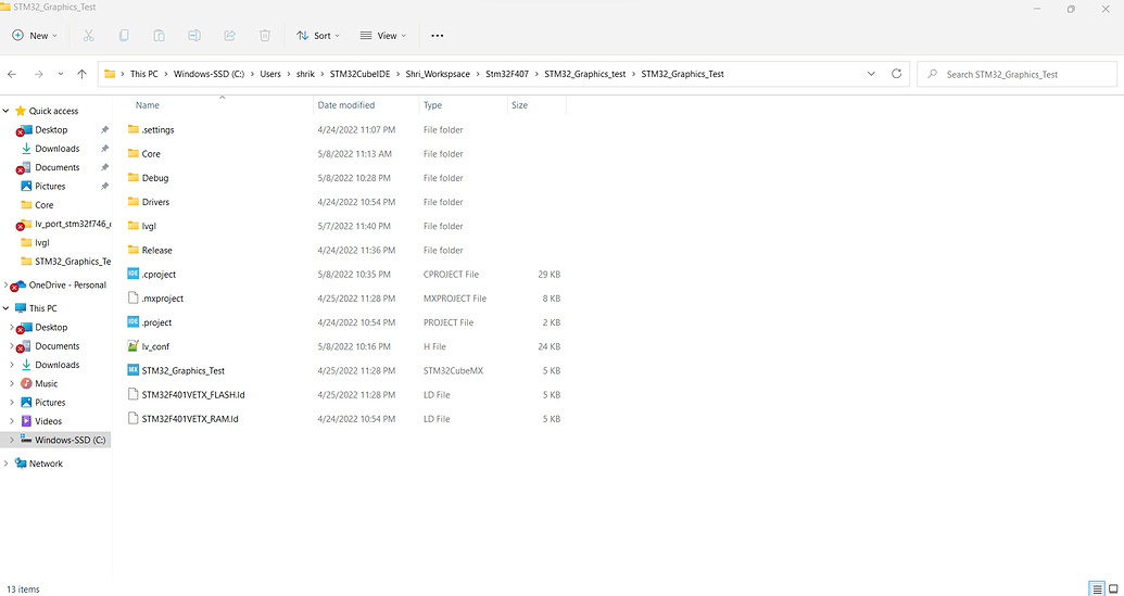 How to Include LVGL in STM32CubeIDE? - Get started - LVGL Forum