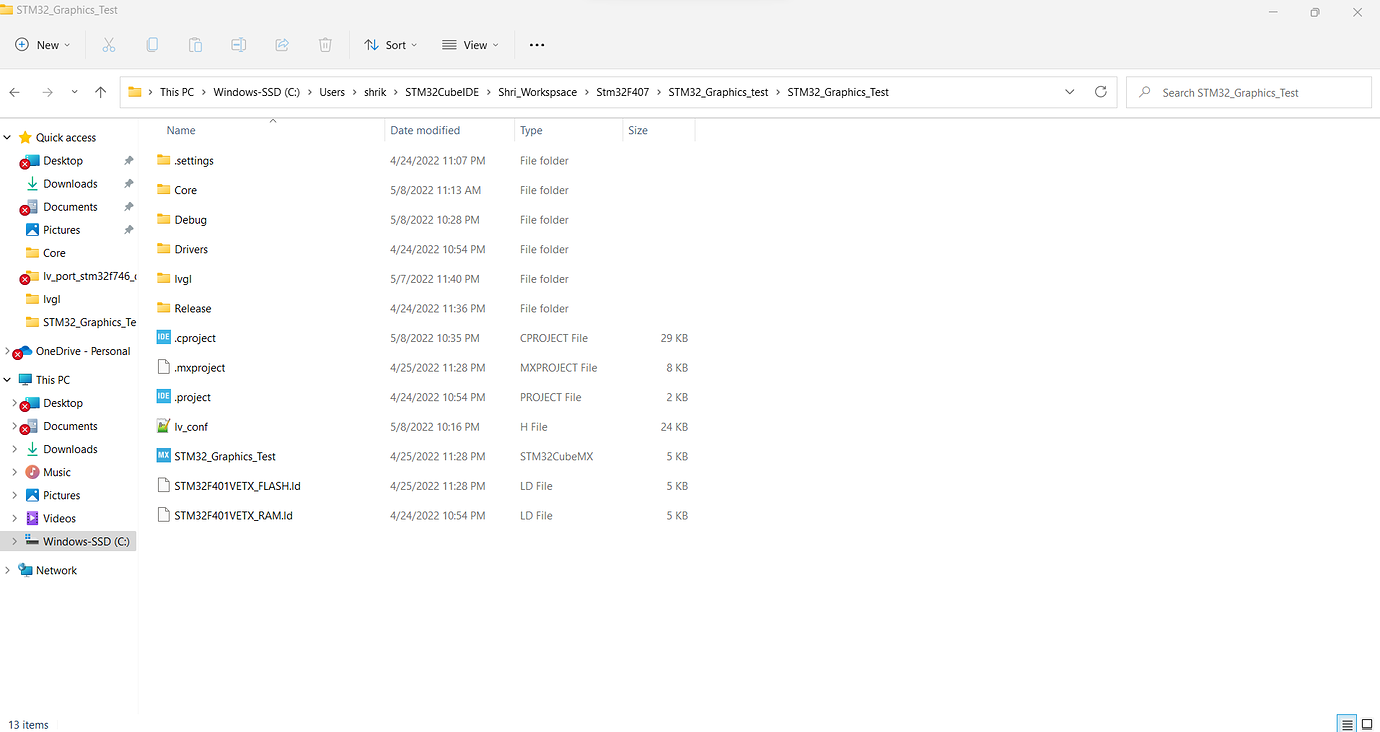 How to Include LVGL in STM32CubeIDE? - Get started - LVGL Forum