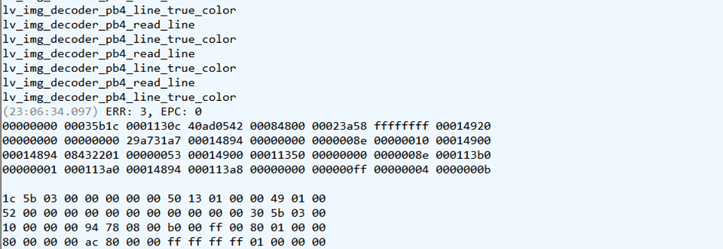 Add An Image Into A Page Scroll Will Make Lvgl Crash General Discussion Lvgl Forum