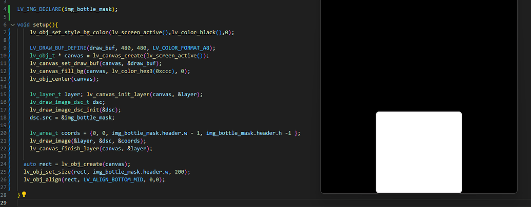[V9] request widget mask like lv_objmask or mask example - Feature request - LVGL Forum