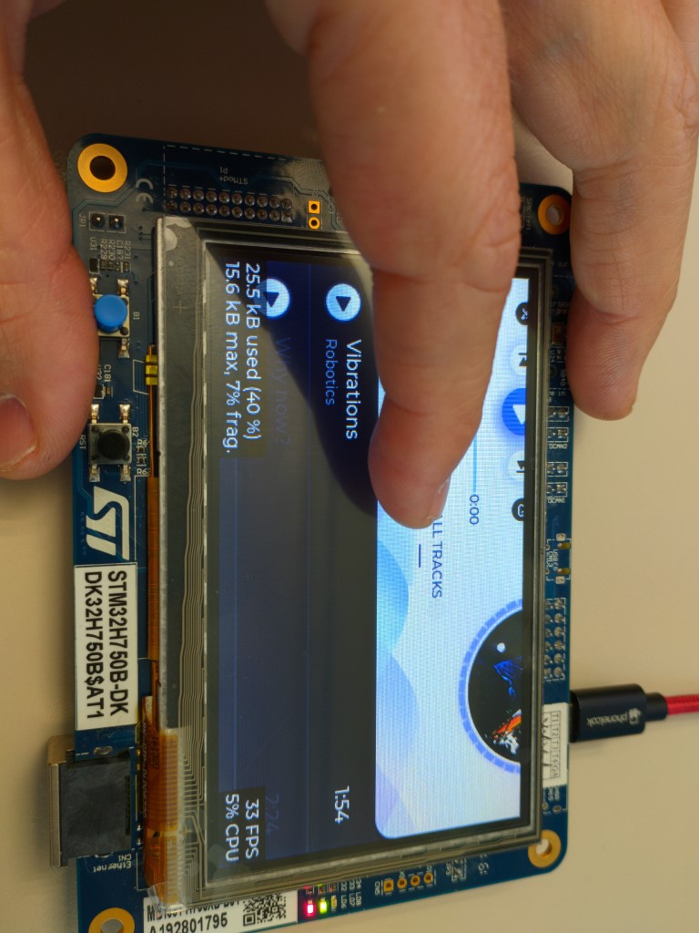 Lvgl Port To Stm32h750b Disco How To Lvgl Forum