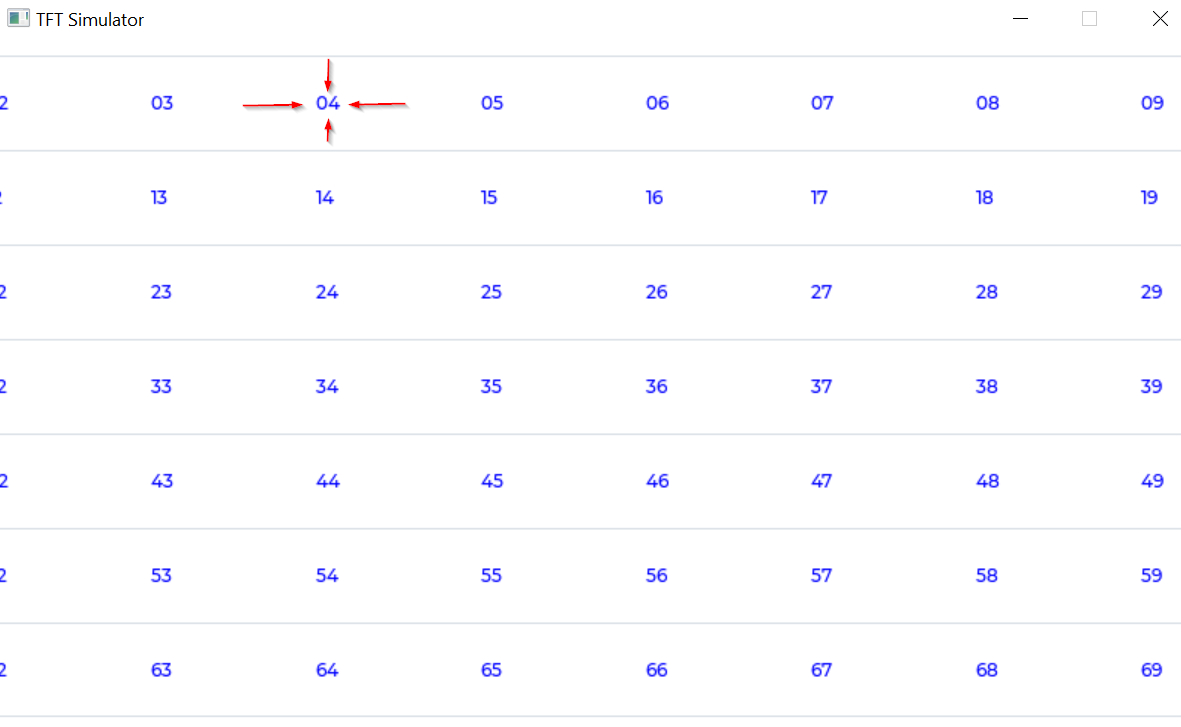 Remove Space Between Table Cells How to LVGL Forum